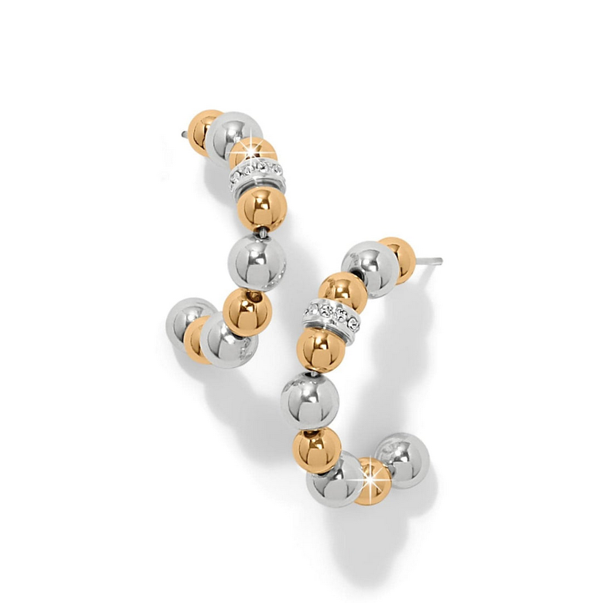 Brighton Meridian Petite Station 2tn Hoop – Rhinestone Angel
