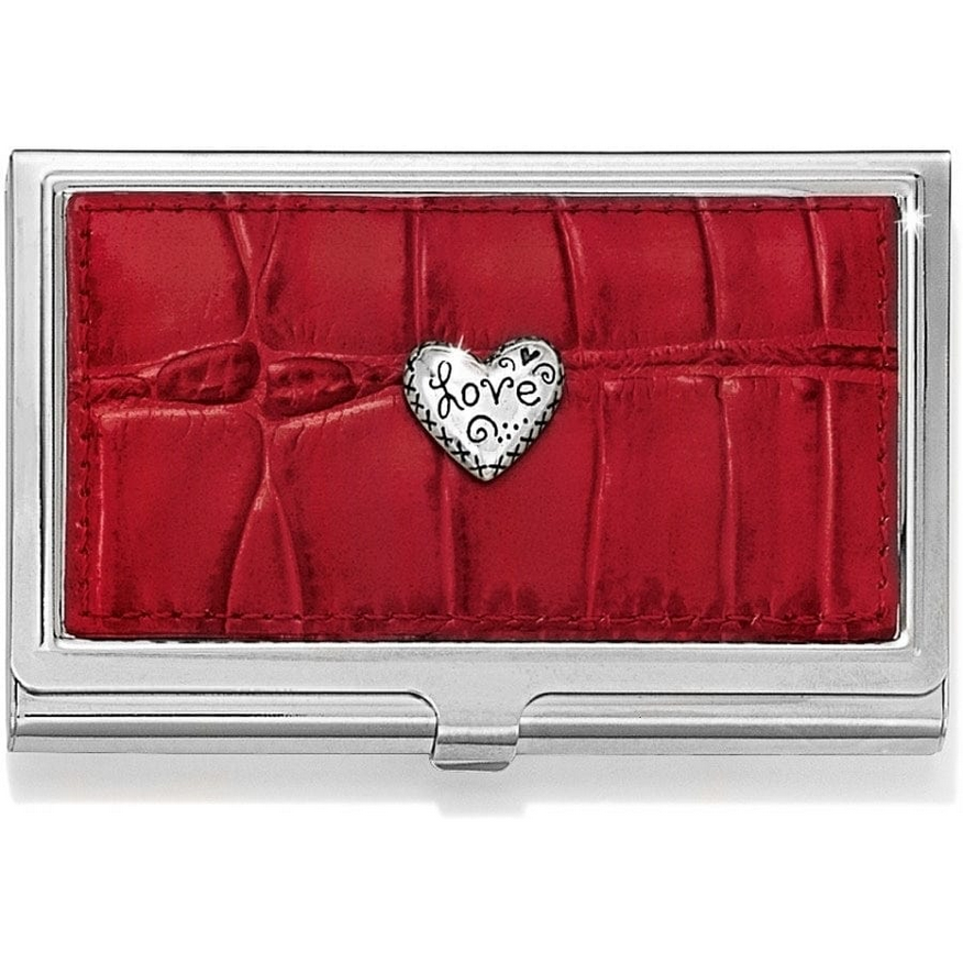 Brighton Love Beat Card Case – Rhinestone Angel