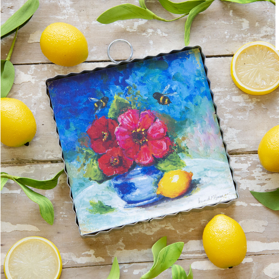 RTC Gallery Hamilton Poppy Arrangement – Rhinestone Angel